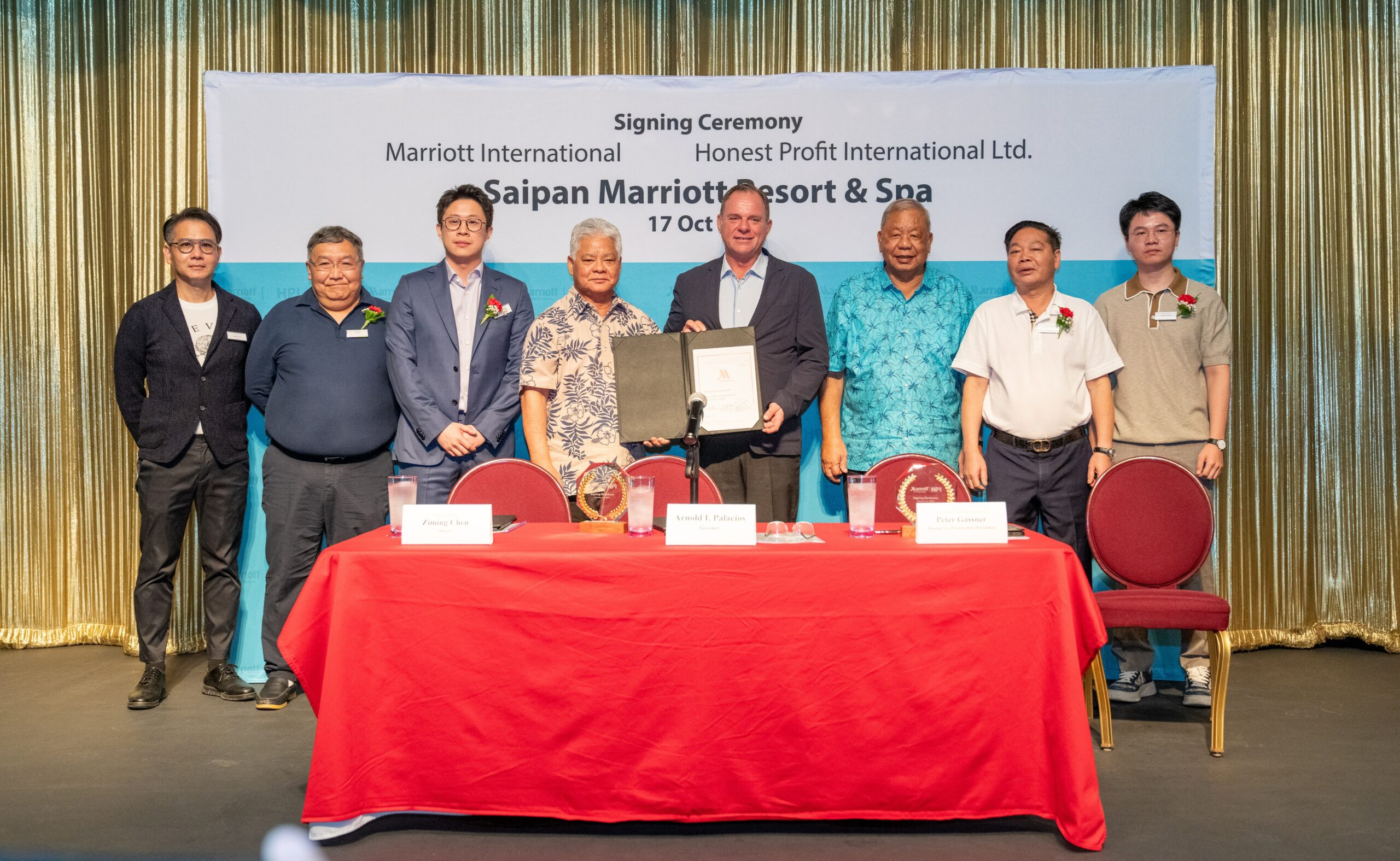 Marriott Hotels and Resorts Coming to Saipan - Office of CNMI Governor ...