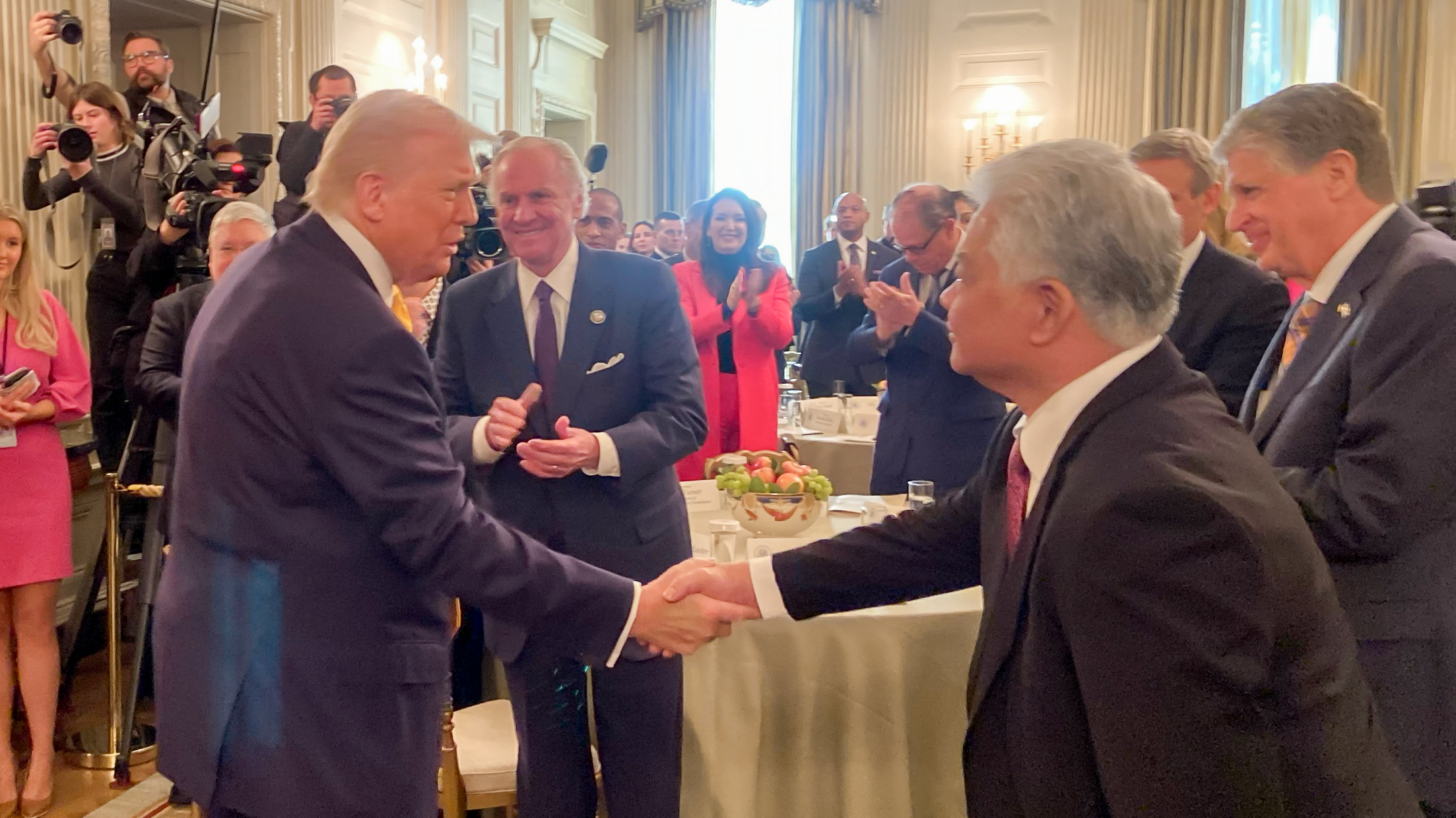 Governor Palacios with President Trump - Office of CNMI Governor and Lt ...